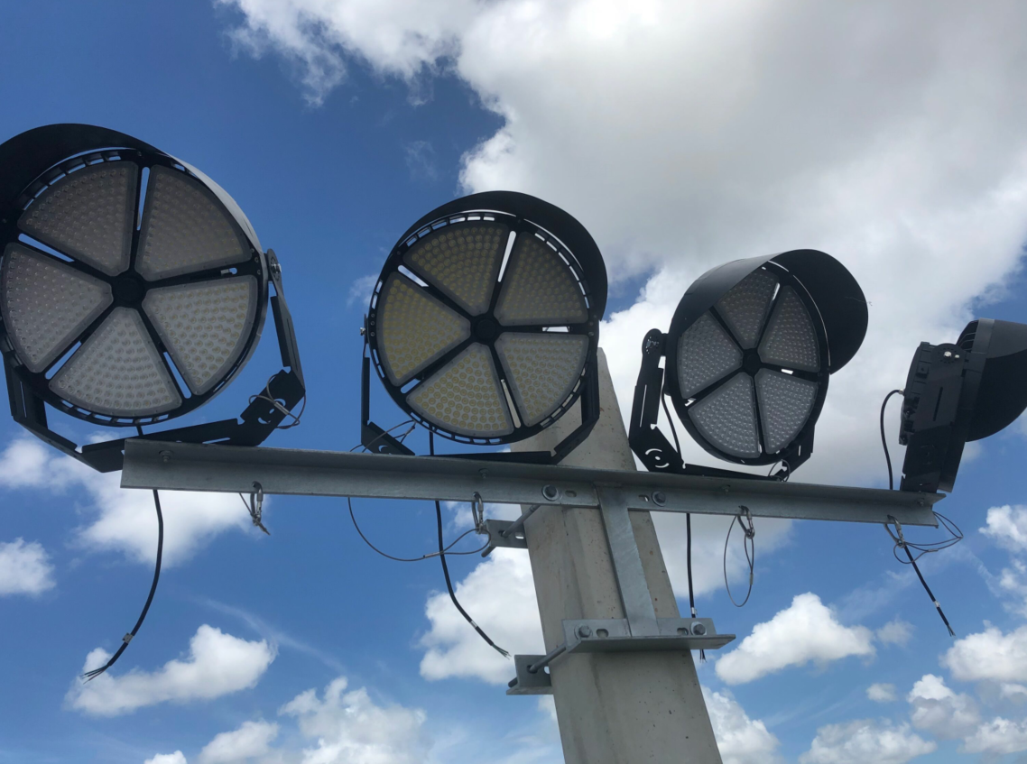【Project】460W High mast light in Florida 2 - AOK LED Light