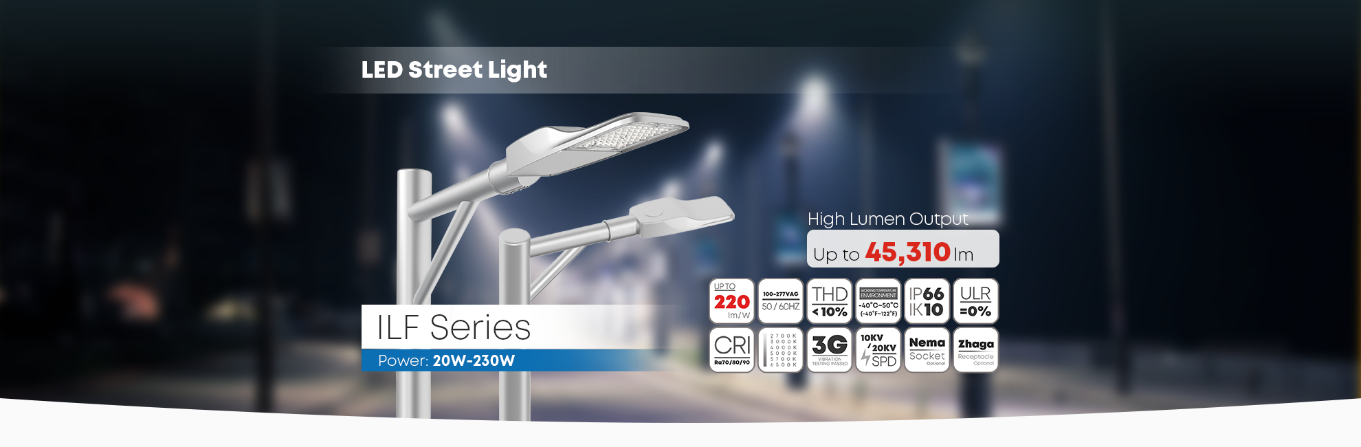 AOK LED Outdoor Lighting Solutions Manufacturer in China