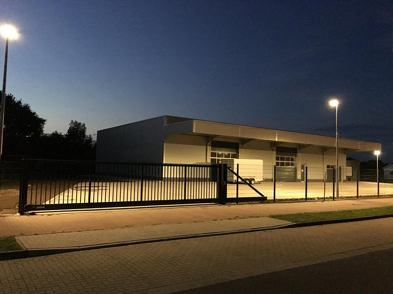 - AOK LED Light【Project】AOK 80W iL LED street light installation in Germany