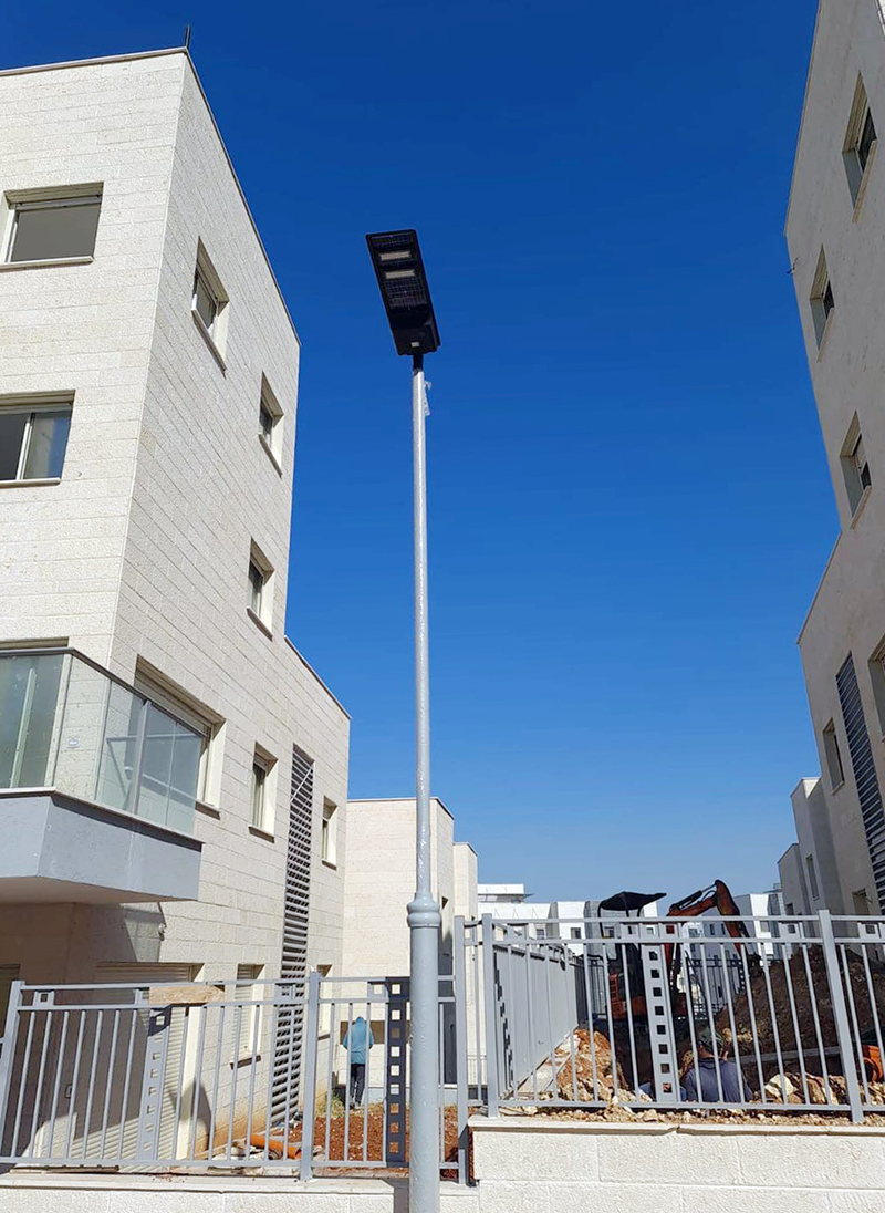 【Project】AOK Solar LED Street light story for the community in Israel ...